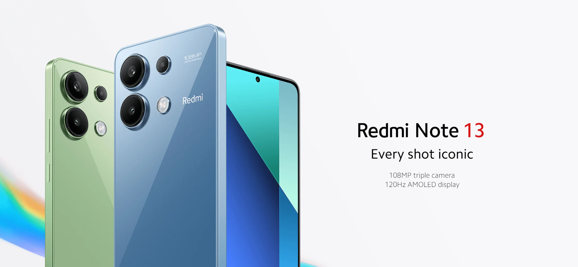 Smartphone Xiaomi Redmi Note 13 8Go 256Go Noir en Tunisie